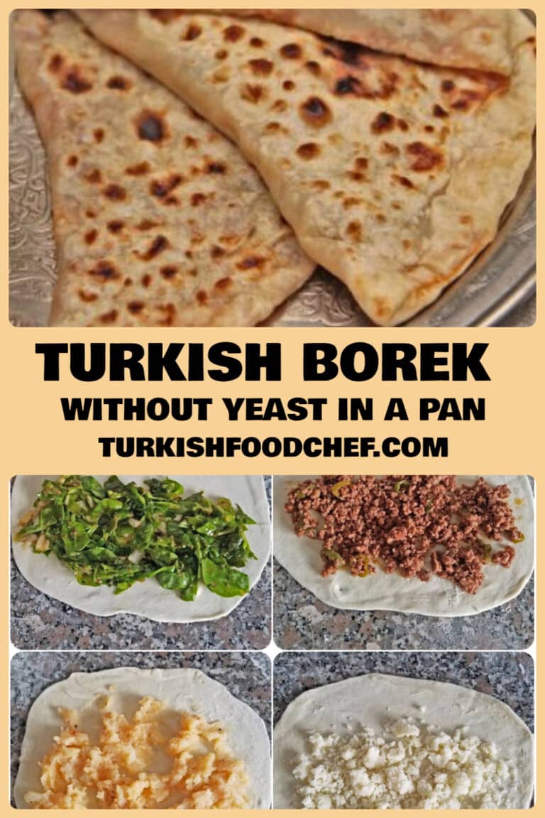 Borek With Four Fillings In a Pan – Easy and Delicious Turkish Borek **New