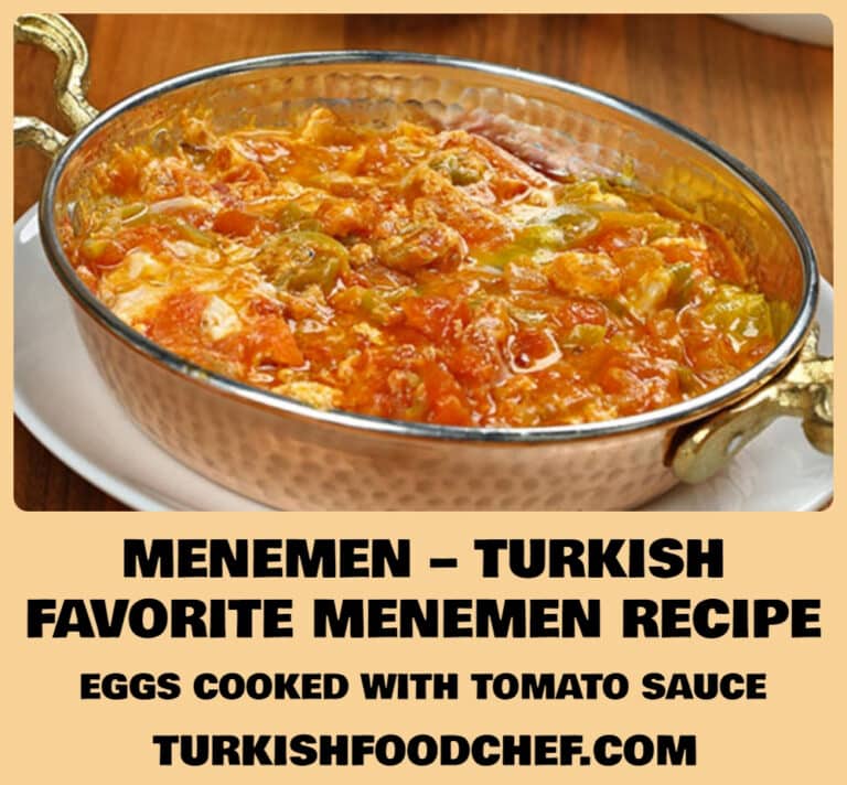 Menemen – Turkish Favorite Taste-Insatiable Menemen Recipe – Eggs ...