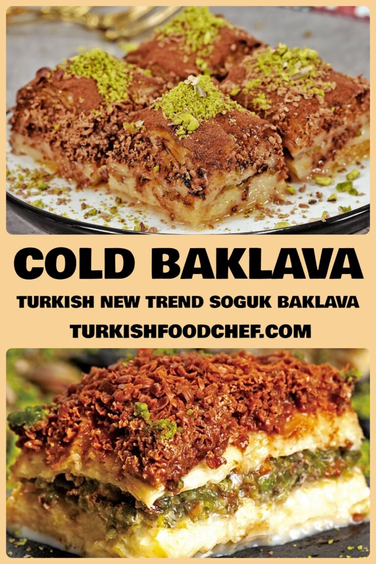 Cold Baklava – The New Turkish Trend Cold Baklava Recipe – Soguk ...
